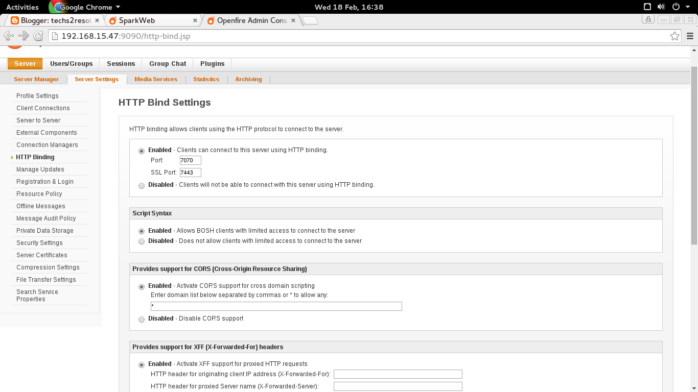 How to install and configure Sparkweb - Techs2resolve