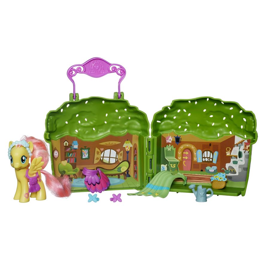 Rarity's Dress Shop and Fluttershy's Cottage Playsets listed on Smyths ...