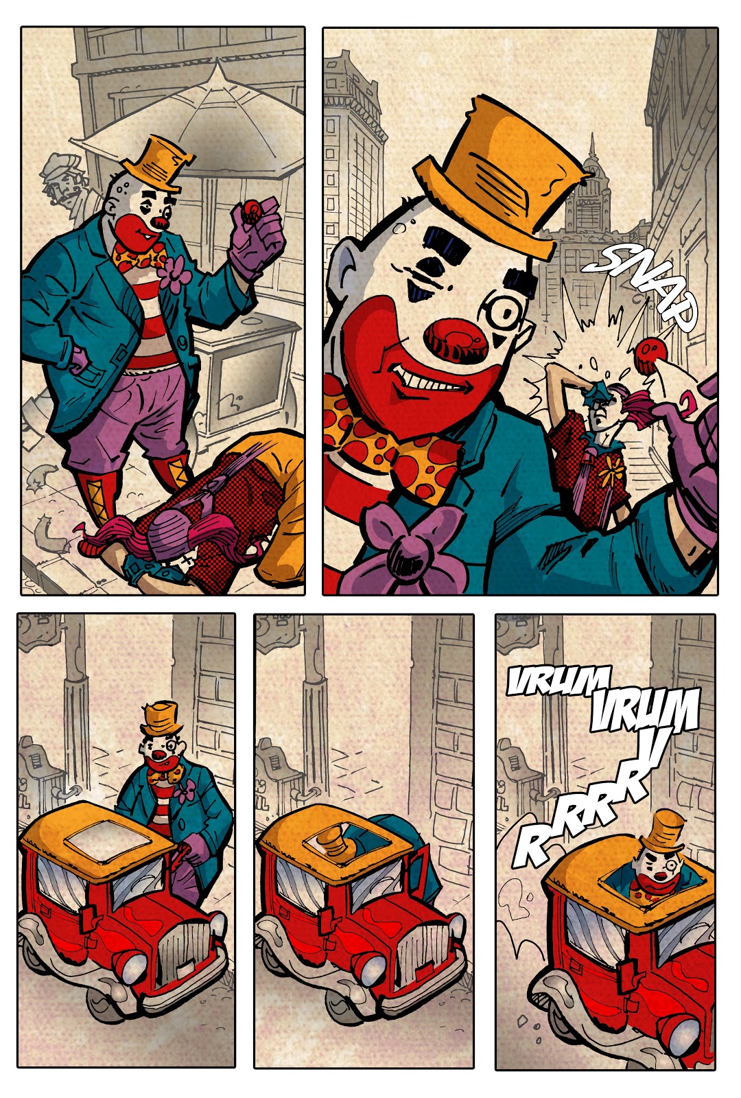 Ginger Rabbit Studio: Clown Fight!