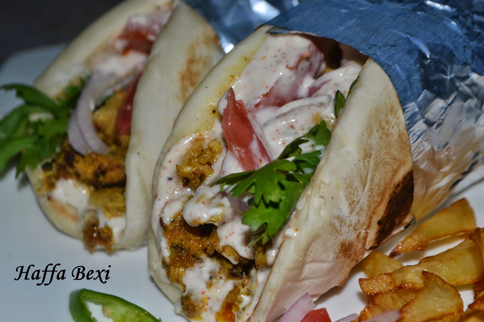 Spicy Chicken Shawarma | Haffa's kitchen adventures