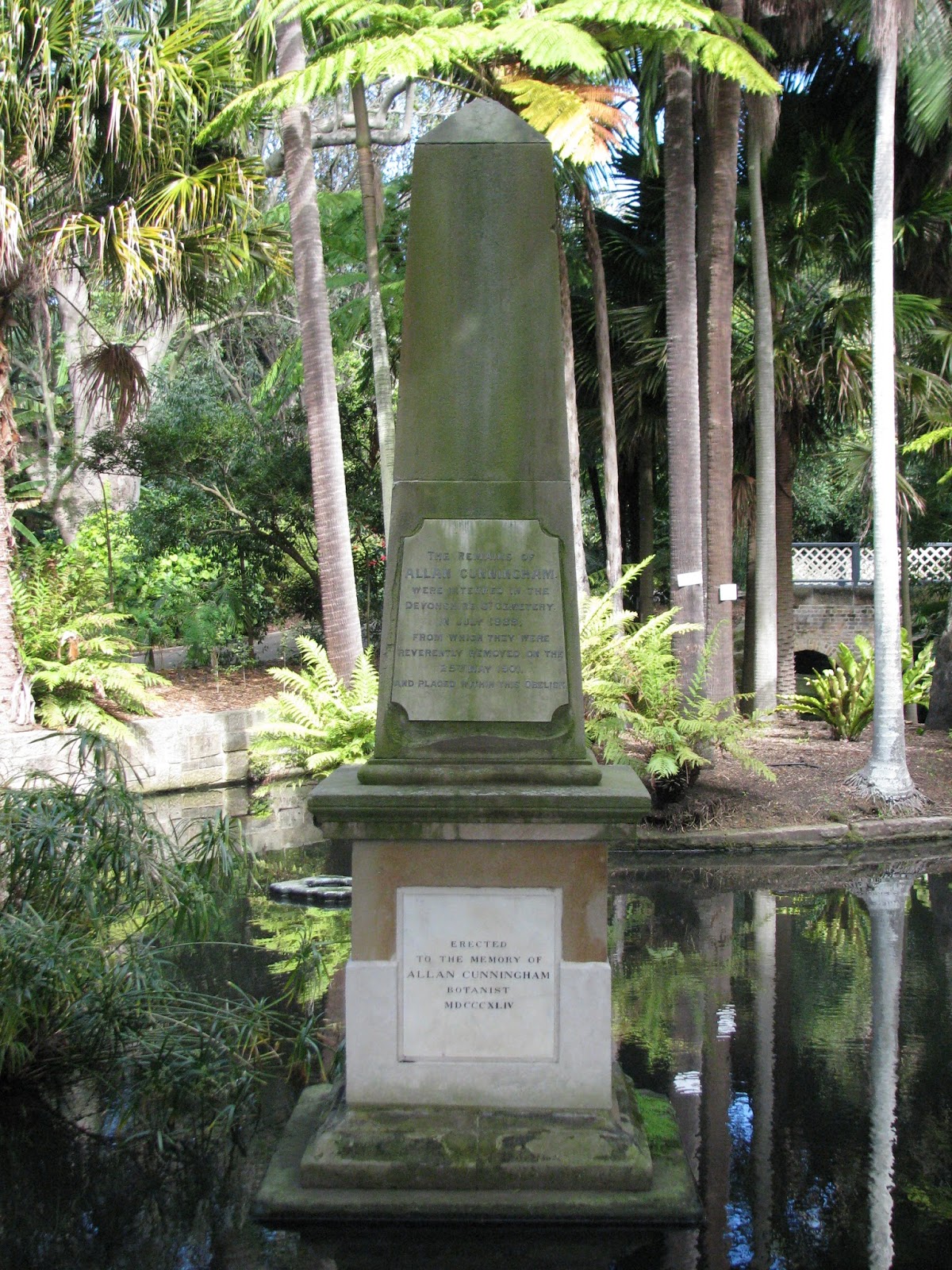 Bits and Pieces: Allan Cunningham Obelisk