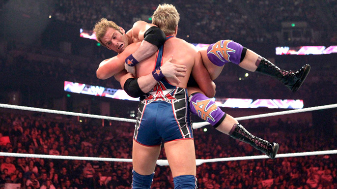 WWE In live!!!!: JACK SWAGGER vs ZACK RYDER