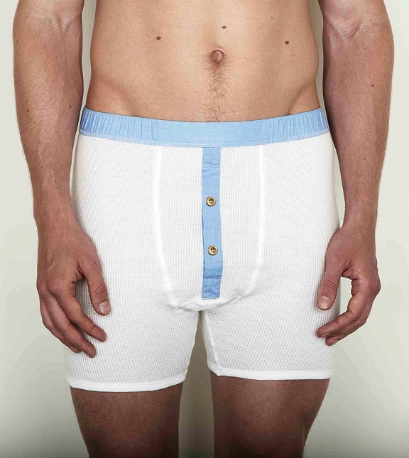 mylifestylenews: UNDER Underwear @ 9-Carat gold button Briefs