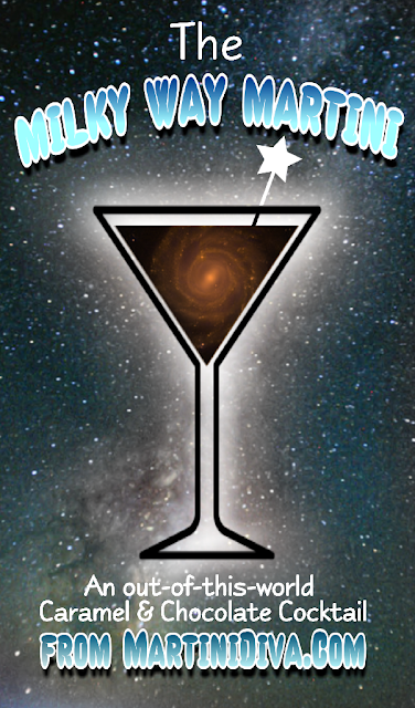 The MARTINI DIVA: CANDY BAR MARTINI - Milky Way Martini