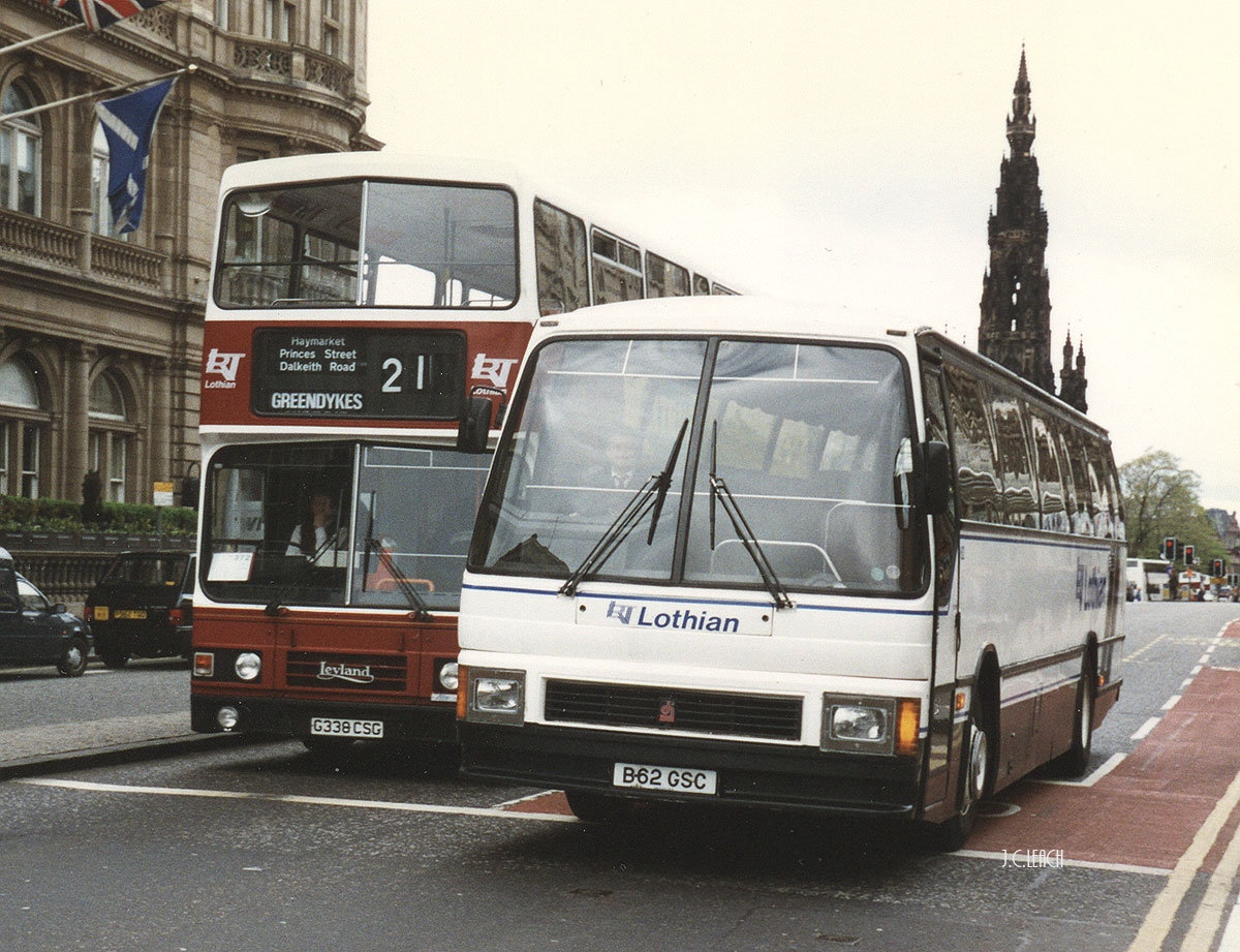 Busworld Photography: Lothian Leyland Tiger Duple Laser