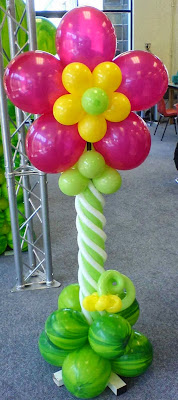 Cómo hacer una Columna con Globos - Decoración con Globos | Fiestas y ...