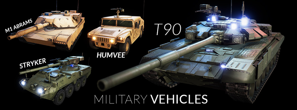 Free Assets : Military Vehicles for Unity | Computer Graphics Daily News
