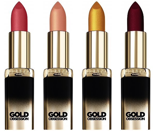 The Beauty News: L'Oreal Paris Color Riche Gold Obsession Collection ...