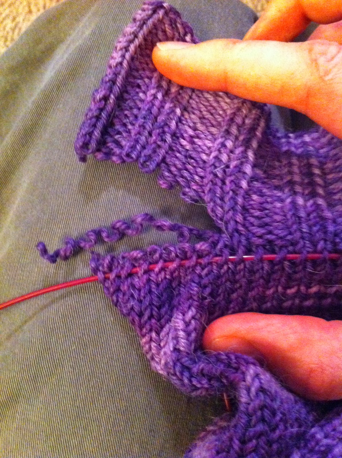 Knitting With a "Y": The Accounts of a Male Knitter: Sweater Surgery