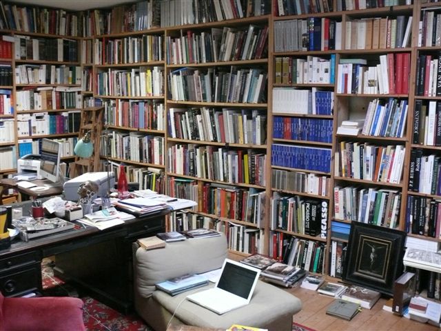 johnshaplin: The World Within Reach- The Library by Jacques Bonnet