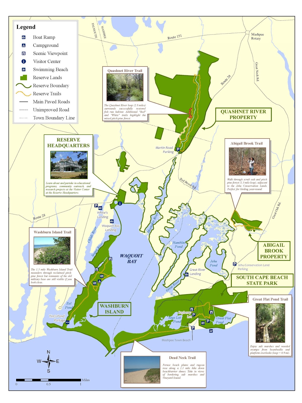 From Camping to Glamping: Cape Cod Waquoit Bay Reserve