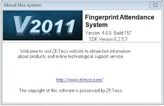 My Blogger: Zkteco & Zktime 5.0