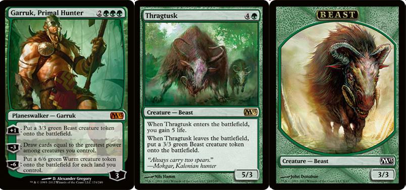 MTG Realm: Magic 2013 Tokens