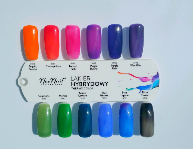 LAKIERY TERMICZNE-THERMO COLOR NEONAIL - Chemicznie Kosmetycznie