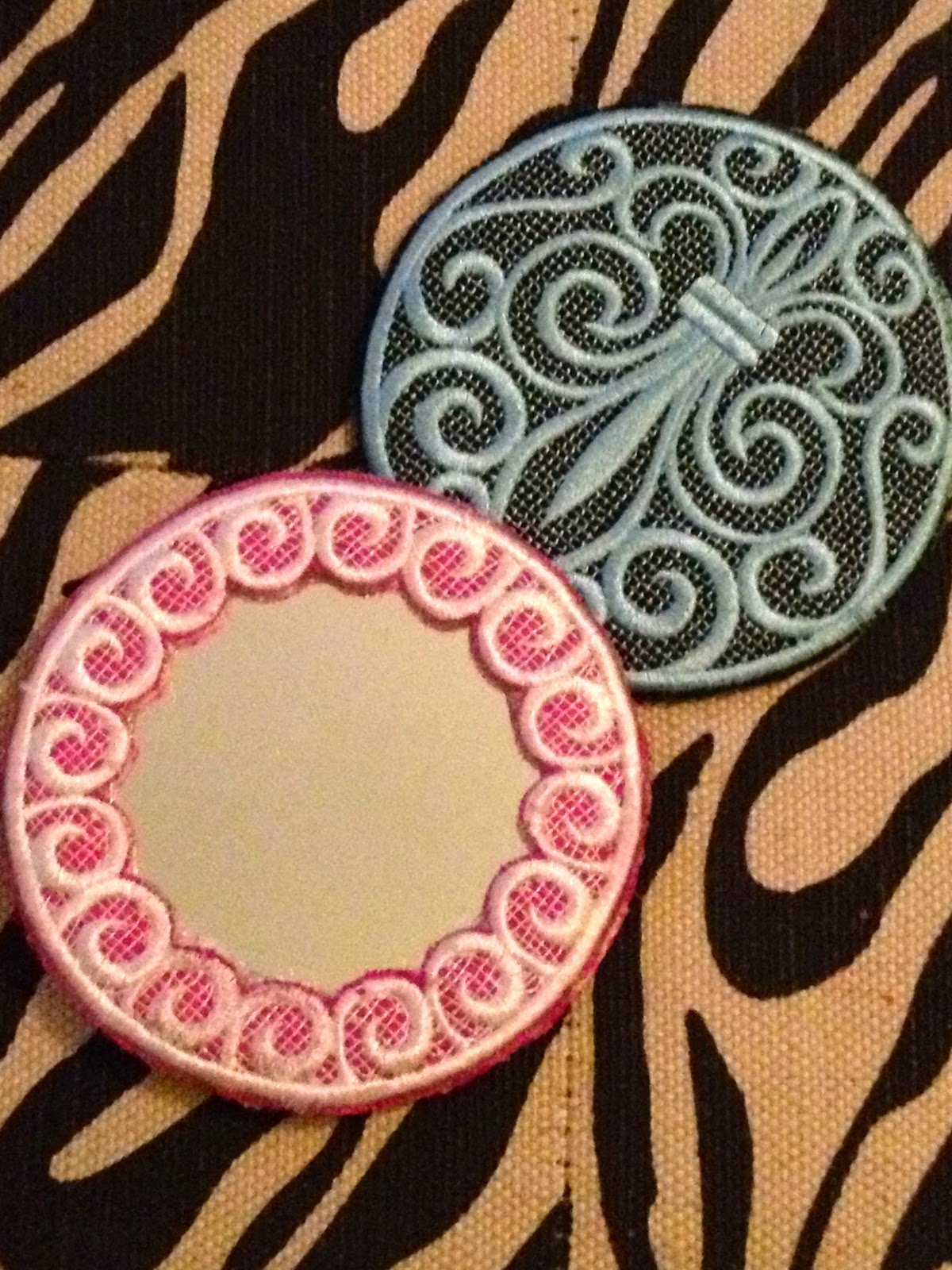 Reel Steel: Vintage Inspired Compact Hand Mirrors