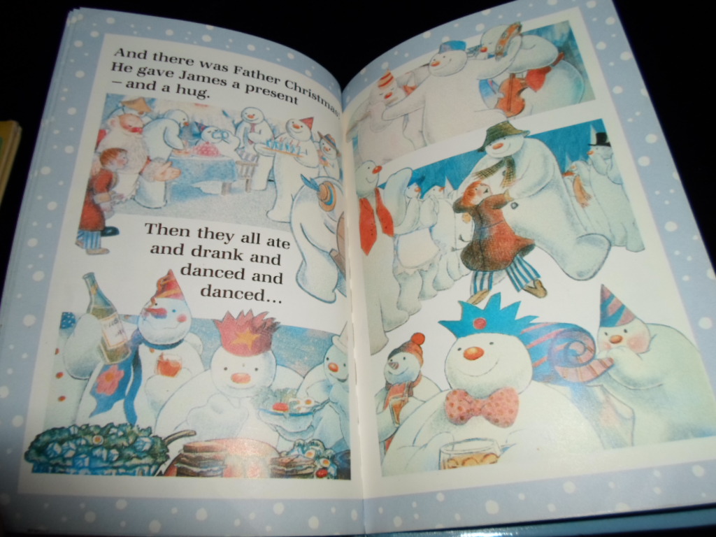 Kid Books Blog: 12.The Snowman (ตุ๊กตาหิมะในจินตนาการ)