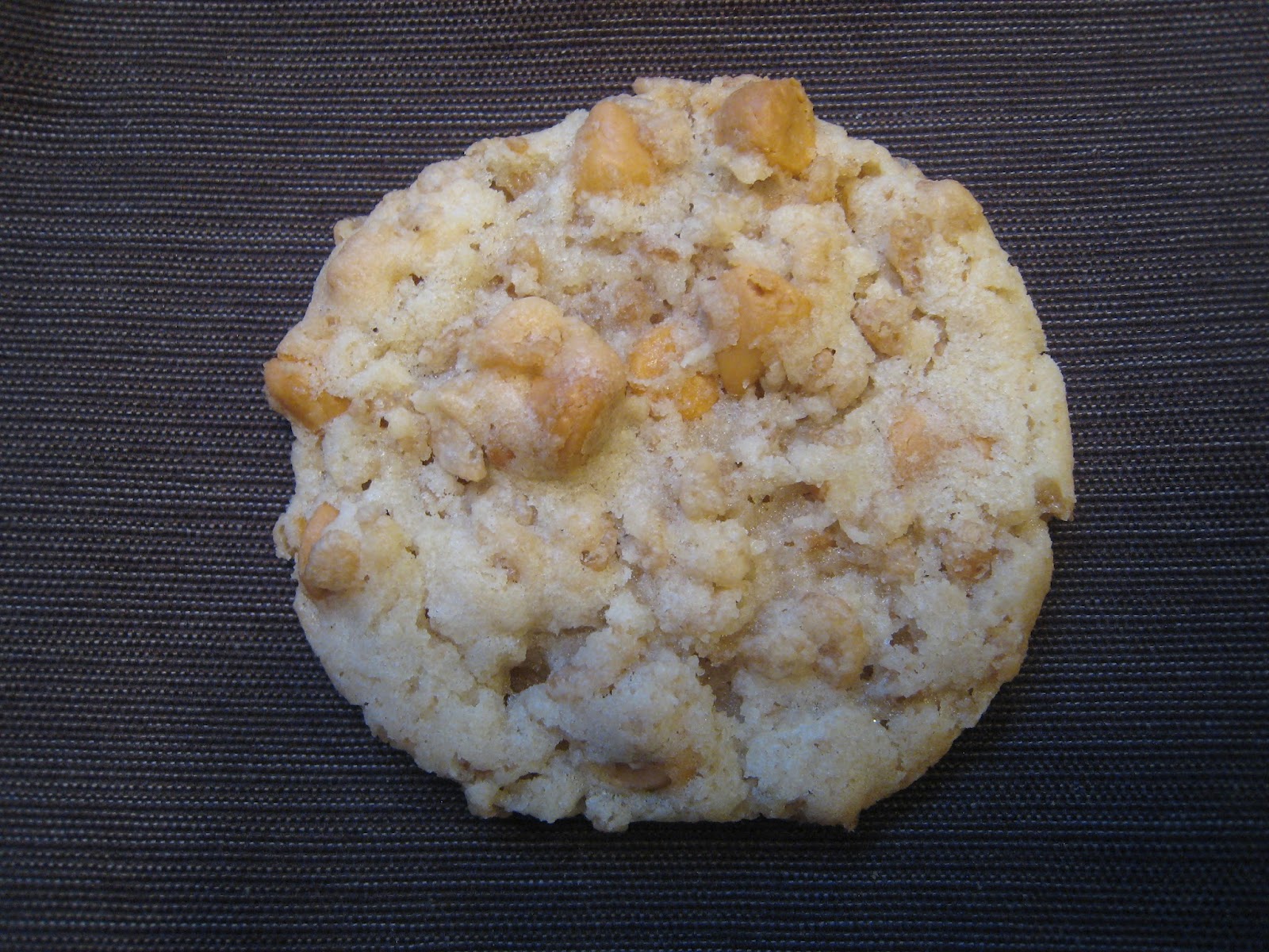 The Garlic Press: Crispy Butterscotch Cookies