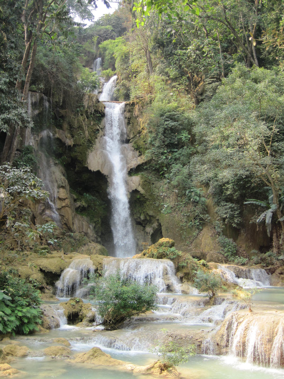 Hungry Woman Eats: Kuang Si Falls (Luang Prabang, Laos)
