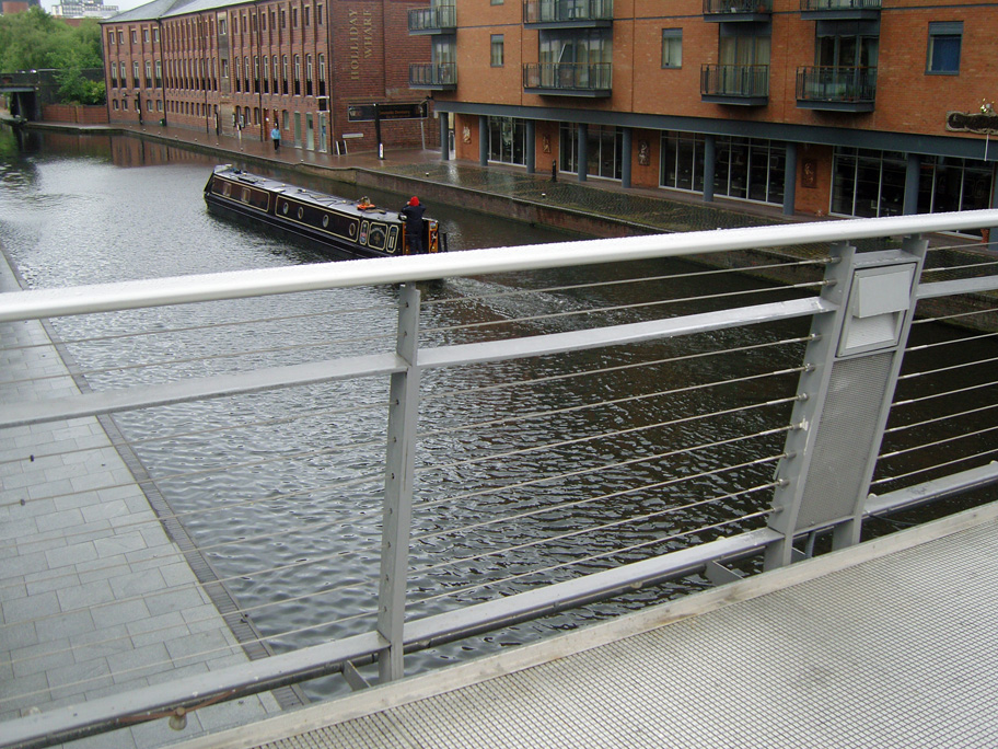 The Happy Pontist: Mailbox Footbridge, Birmingham
