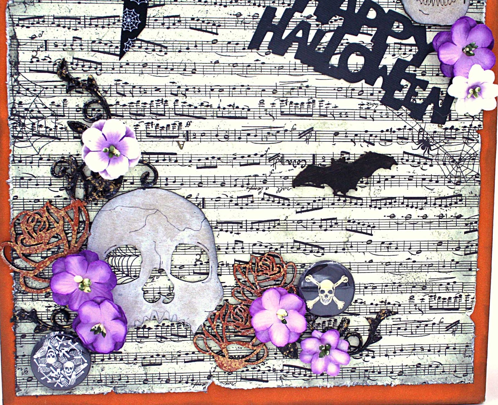 Scrap, Travel, and Bark!: Happy Halloween from Creative Embellishments!