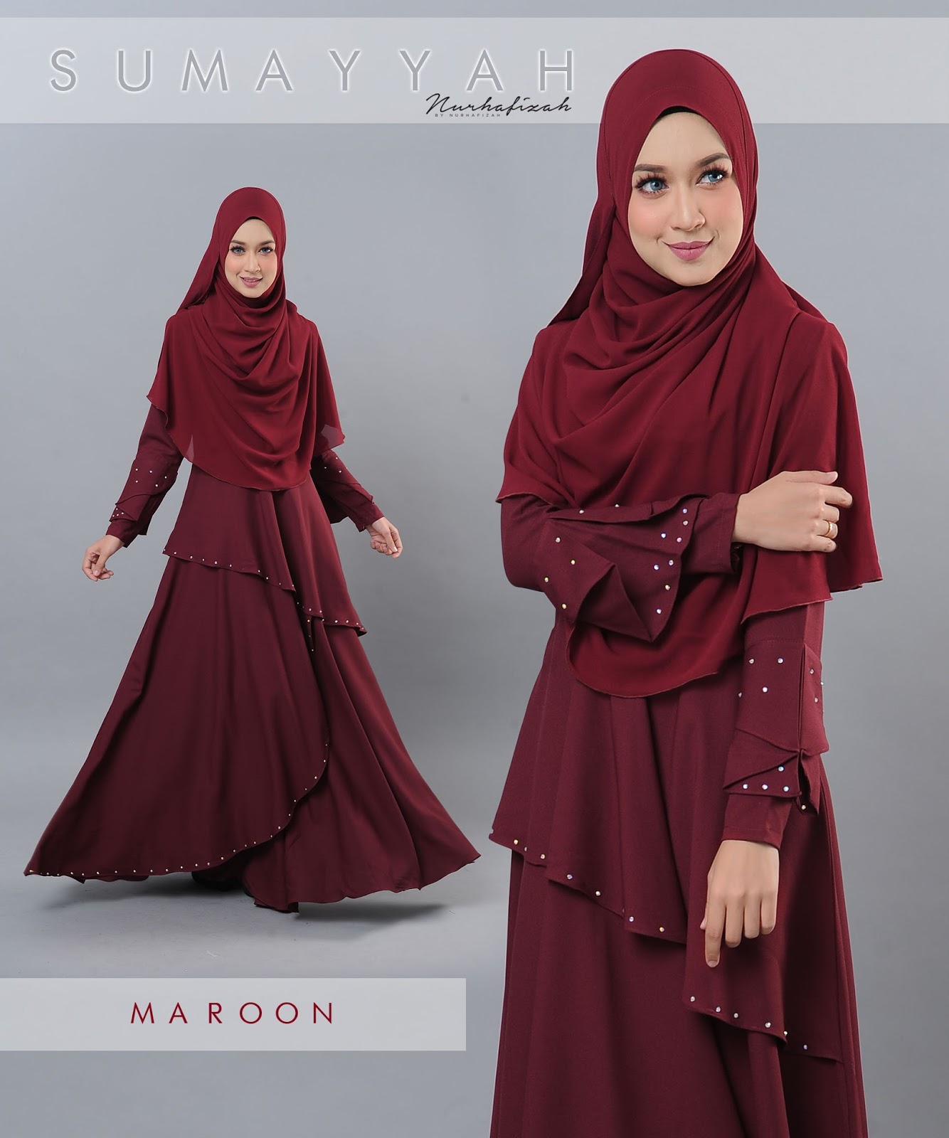 Mom's Fashion: SUMAYYAH DRESS BYNURHAFIZAH