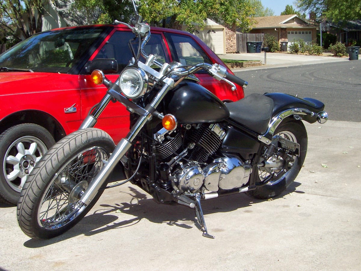 Eric's Garage: 2000 Yamaha V Star 650 Chopper project