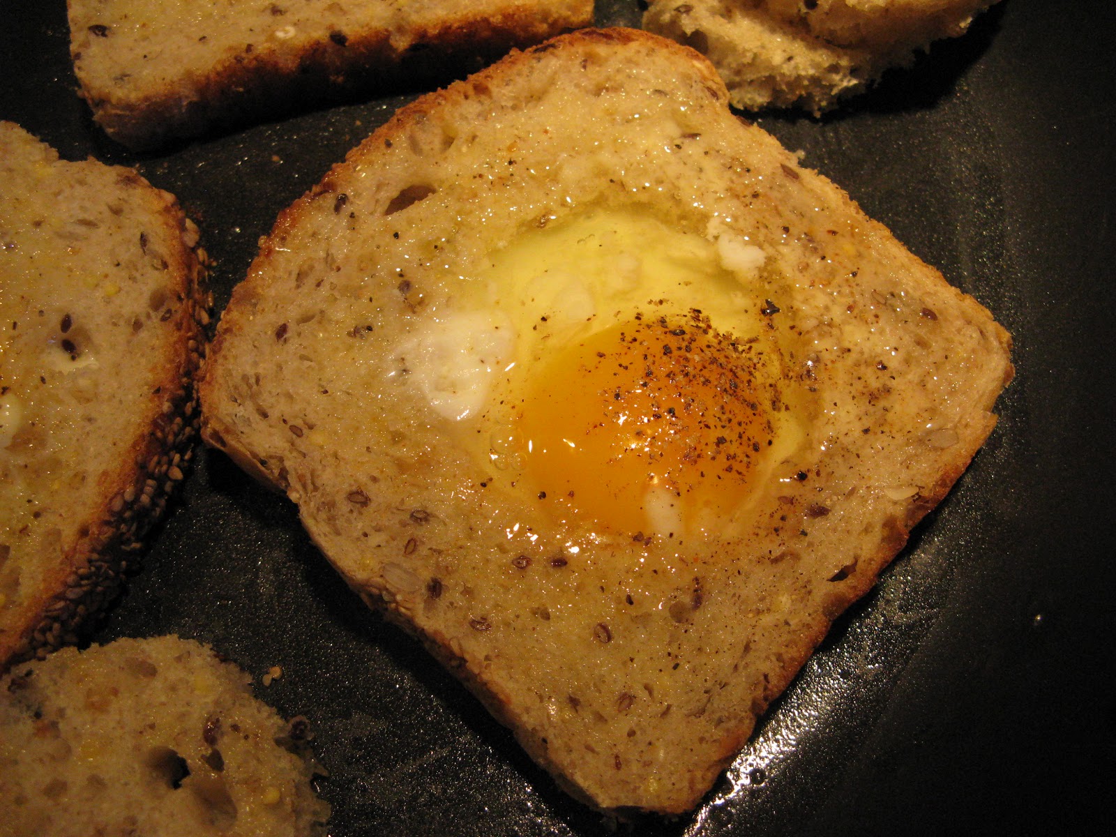 dorian allyn in the kitchen: Egg In A Hole