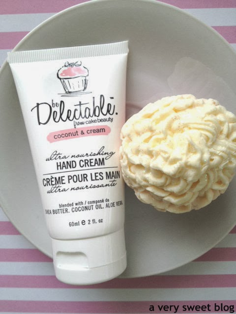 Be Delectable Hand Cream from Cake Beauty Review | A Very Sweet Blog