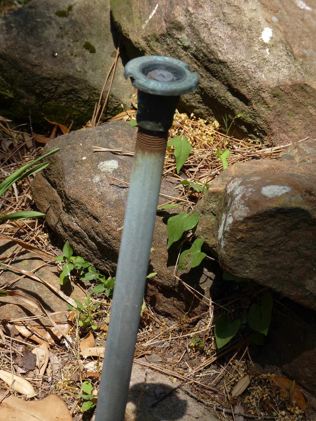 This Old House: Remnants of an Old Sprinkler System