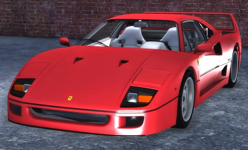 BeamNG --MODS--: [Ferrari] -F40-