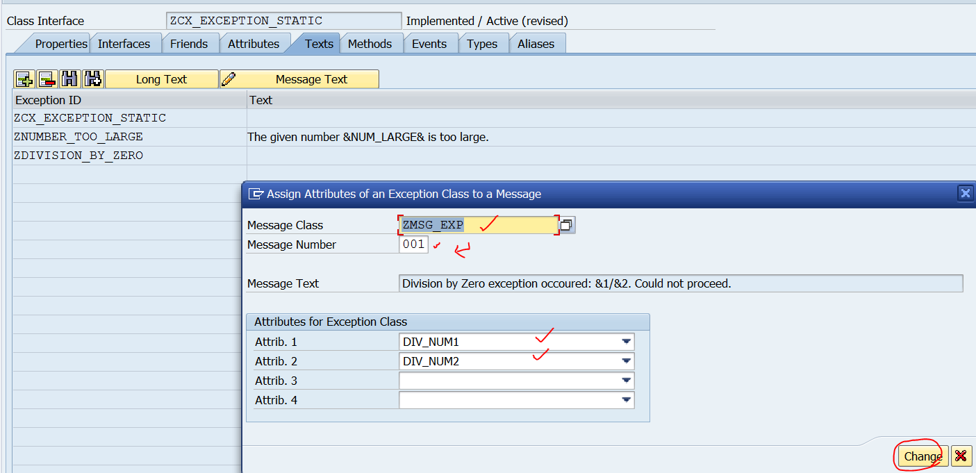 Techsap Oo Abap Exception Using Message Class With Exception Calss
