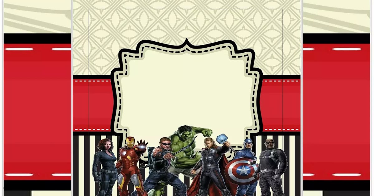 Avengers Party Free Printable Boxes. - Oh My Fiesta! for Geeks