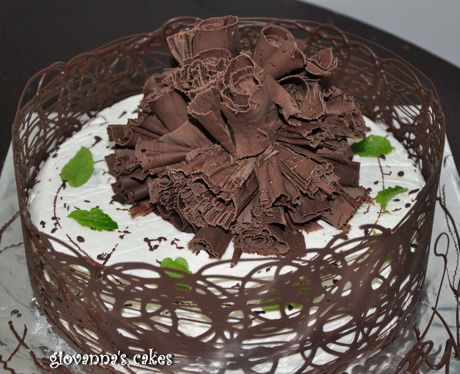 giovanna's cakes: Chocolate decorated cakes