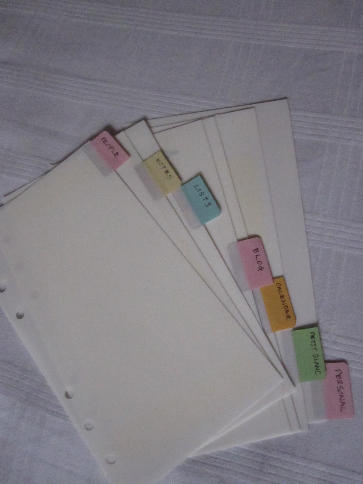 The Storage Studio: DIY Tabs/Dividers