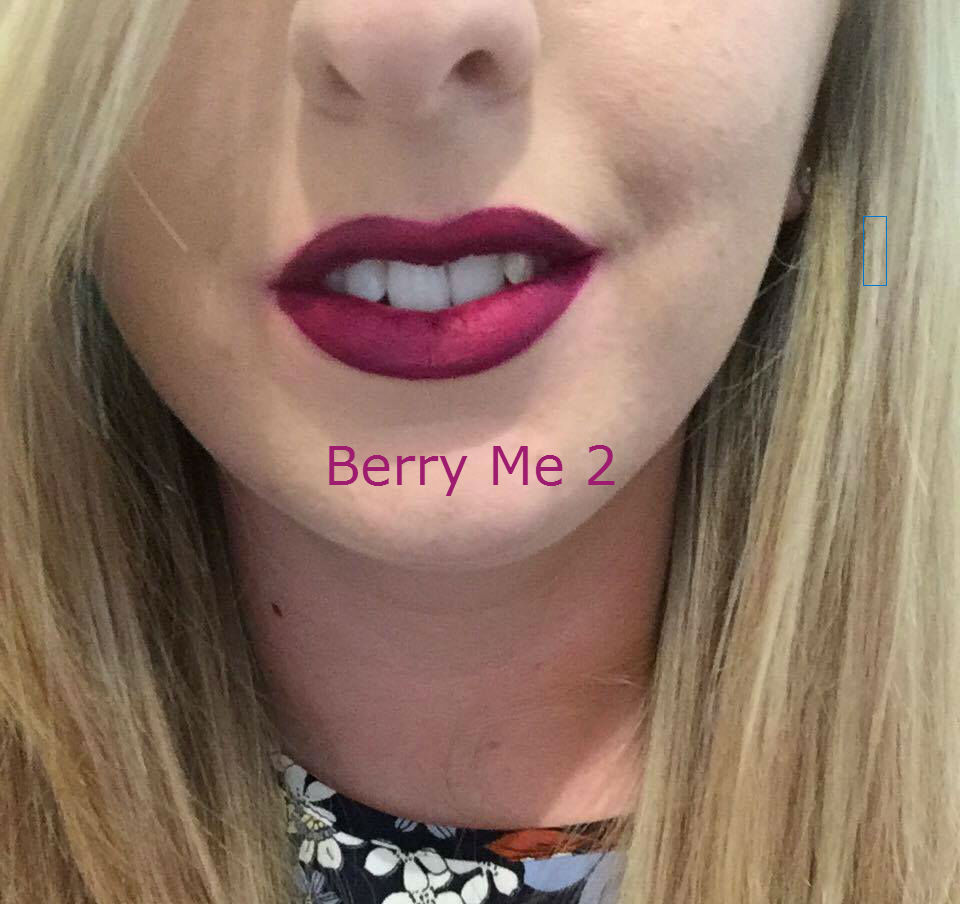 EilidhOnline: DOSE OF COLORS MATTE LIPSTICK BERRY ME + BERRY ME 2