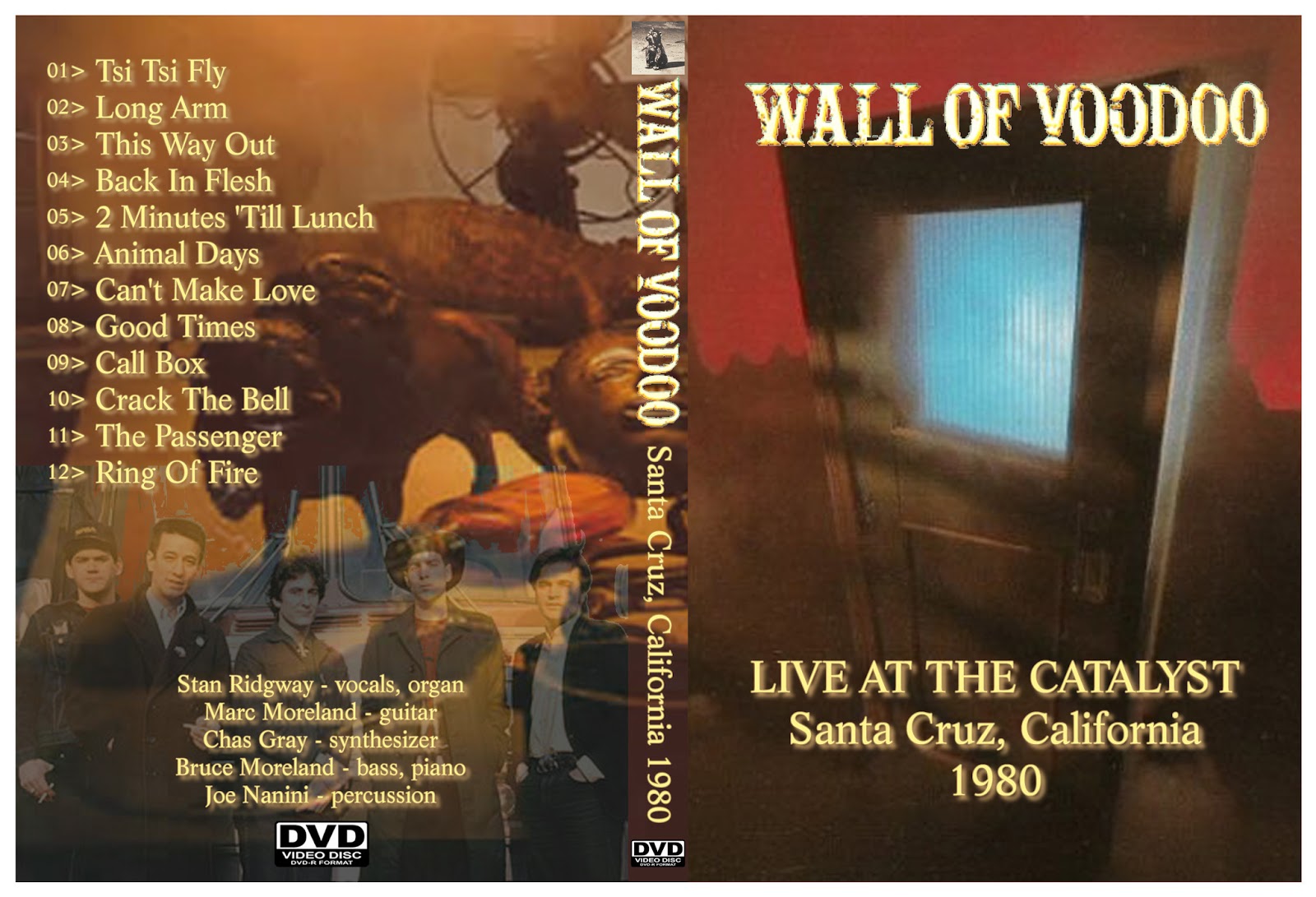 DARK CIRCLE ROOM: RE-UPLOAD: Wall Of Voodoo - The Catalyst, Santa Cruz ...