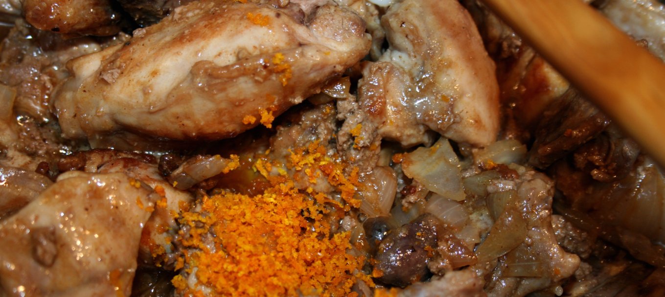 Sabor en cristal: Conejo a la naranja