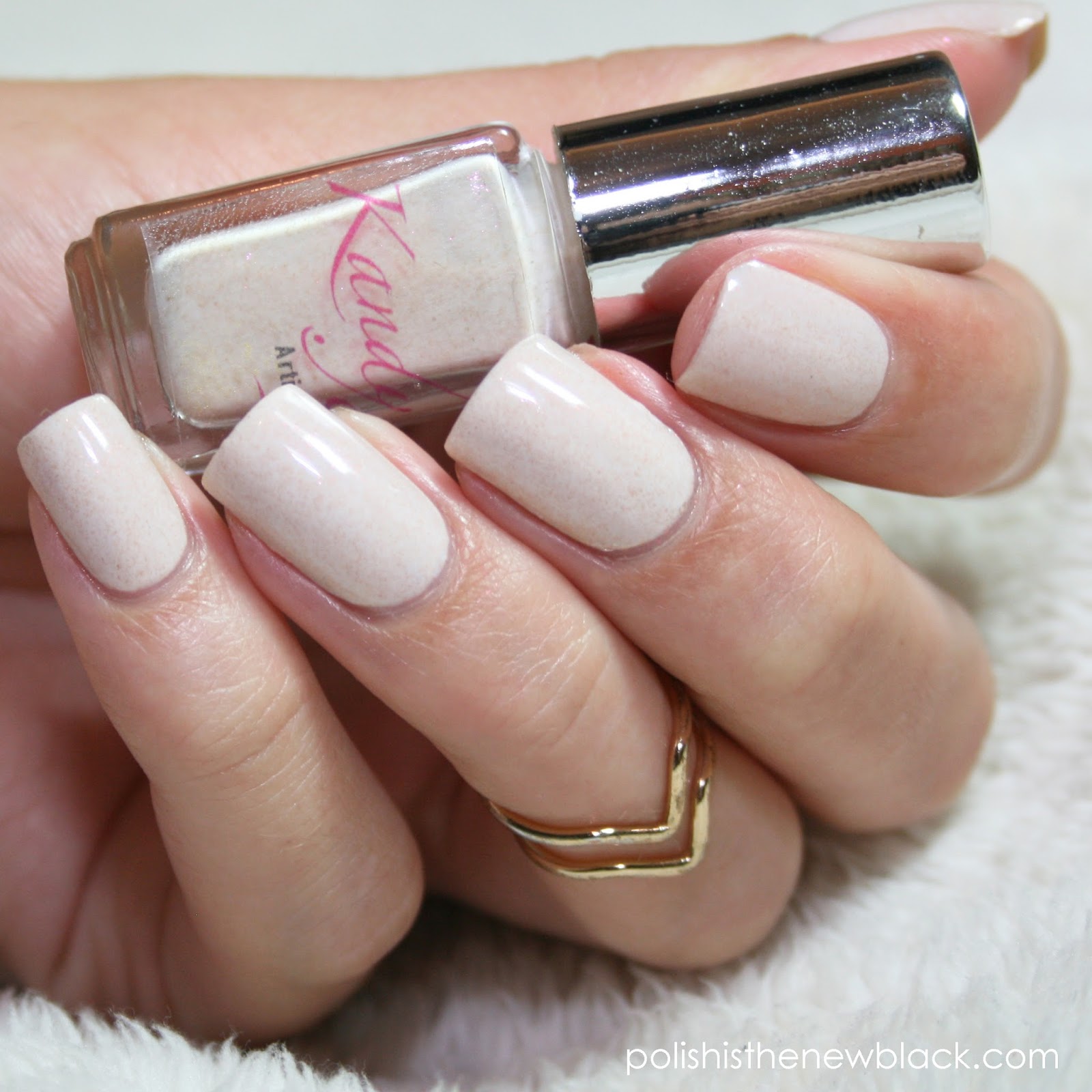 Kandy Colors Vanilla Latte Swatches & Review / Polish Is The New Black