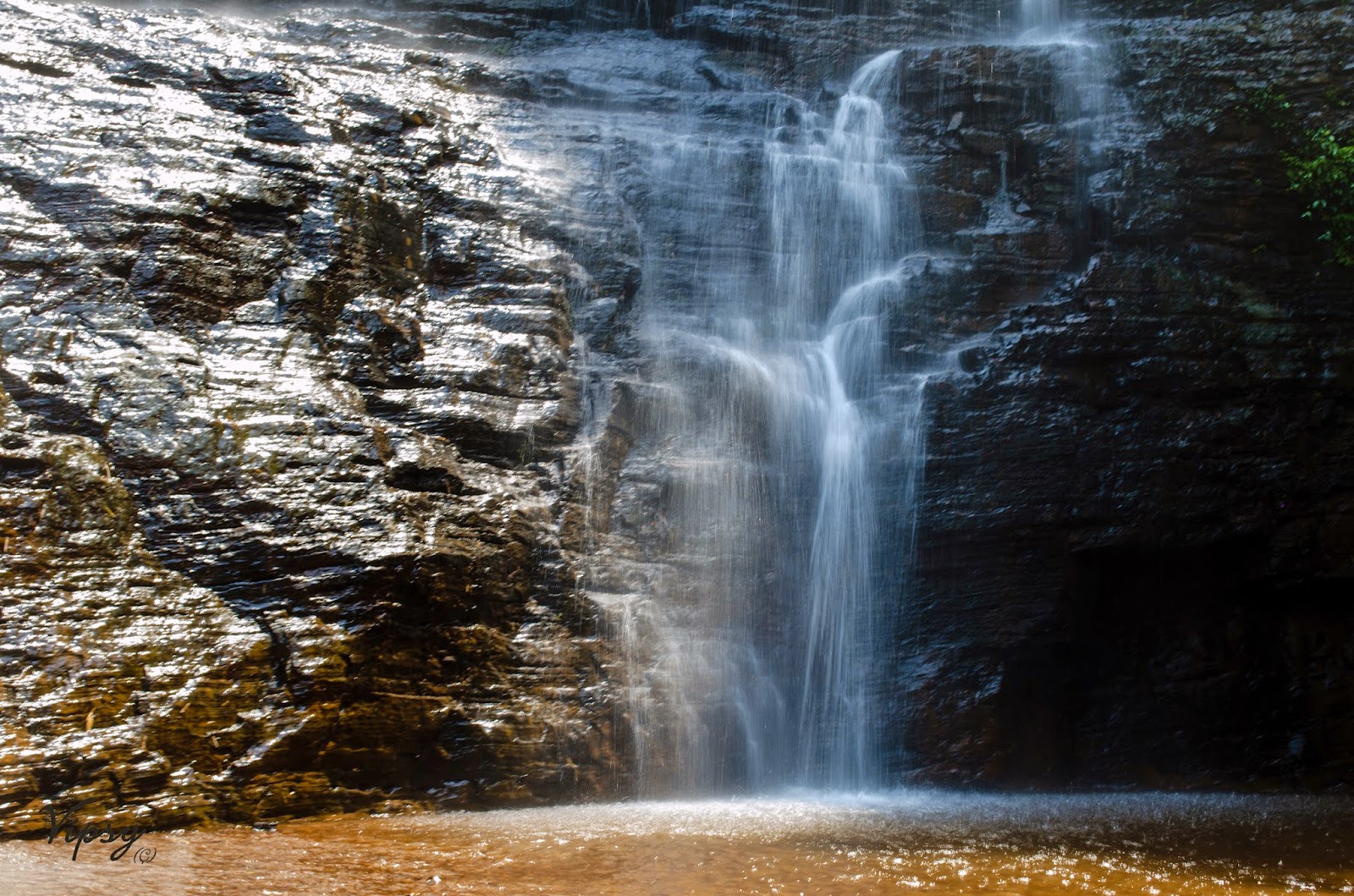 Through D Lens: Jhari water falls, Chikmagalur (May - 2014)