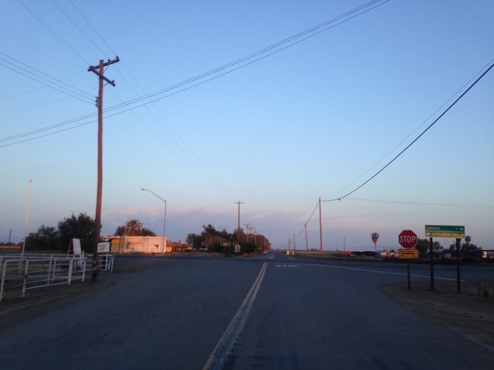 Old California State Route 41 Kings County