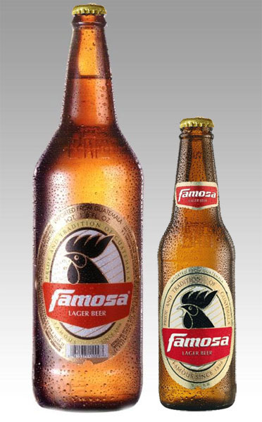 Alcohol Brands: Famosa (Gallo) of Guatemala