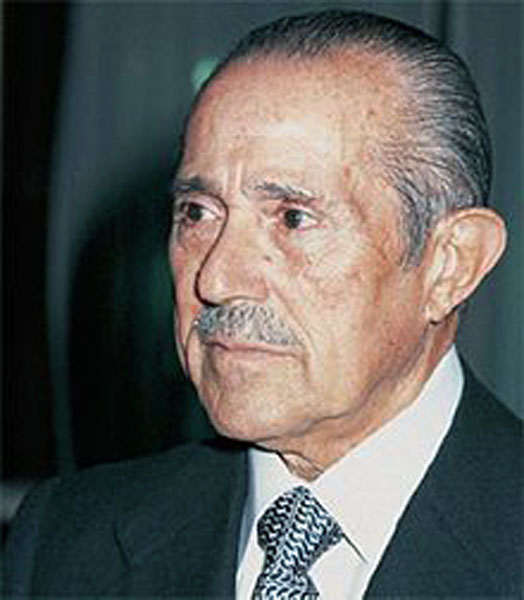 Carlos Arias Navarro. 191º Presidente en 1974-1975, 192º en 1975, y ...