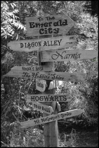 Learning to Teach in the Rain: DIY: Make a Cool Book Setting Sign for ...