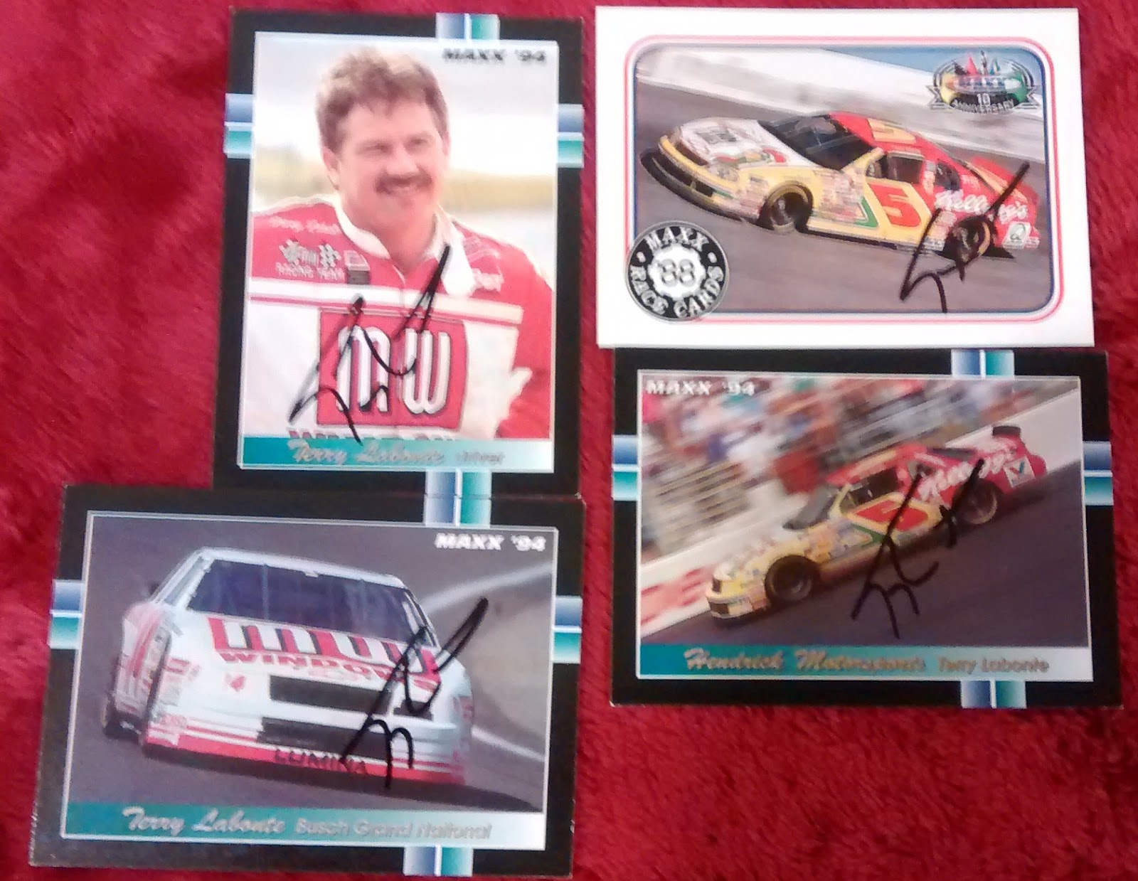 Classic Screams Autographs: Terry Labonte