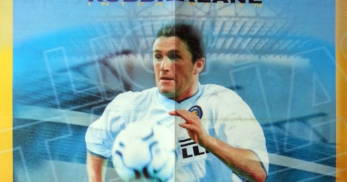 SUPER BIG POSTER ROBBIE KEANE (INTER MILAN 2000)