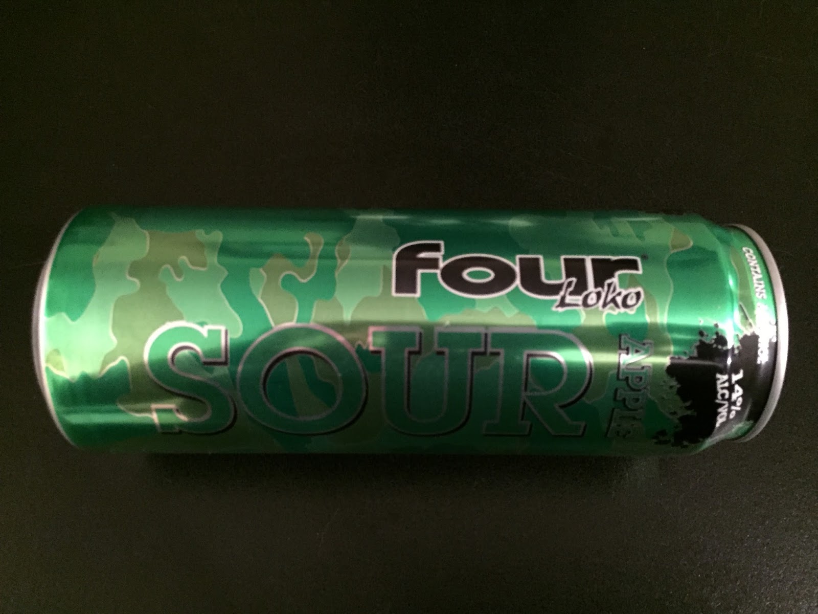 Malt Beverage Of The Week - Four Loko Sour Apple