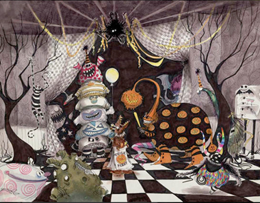 braxton and yancey: Tim Burton Inspired Home Décor in 3 Style Stories ...