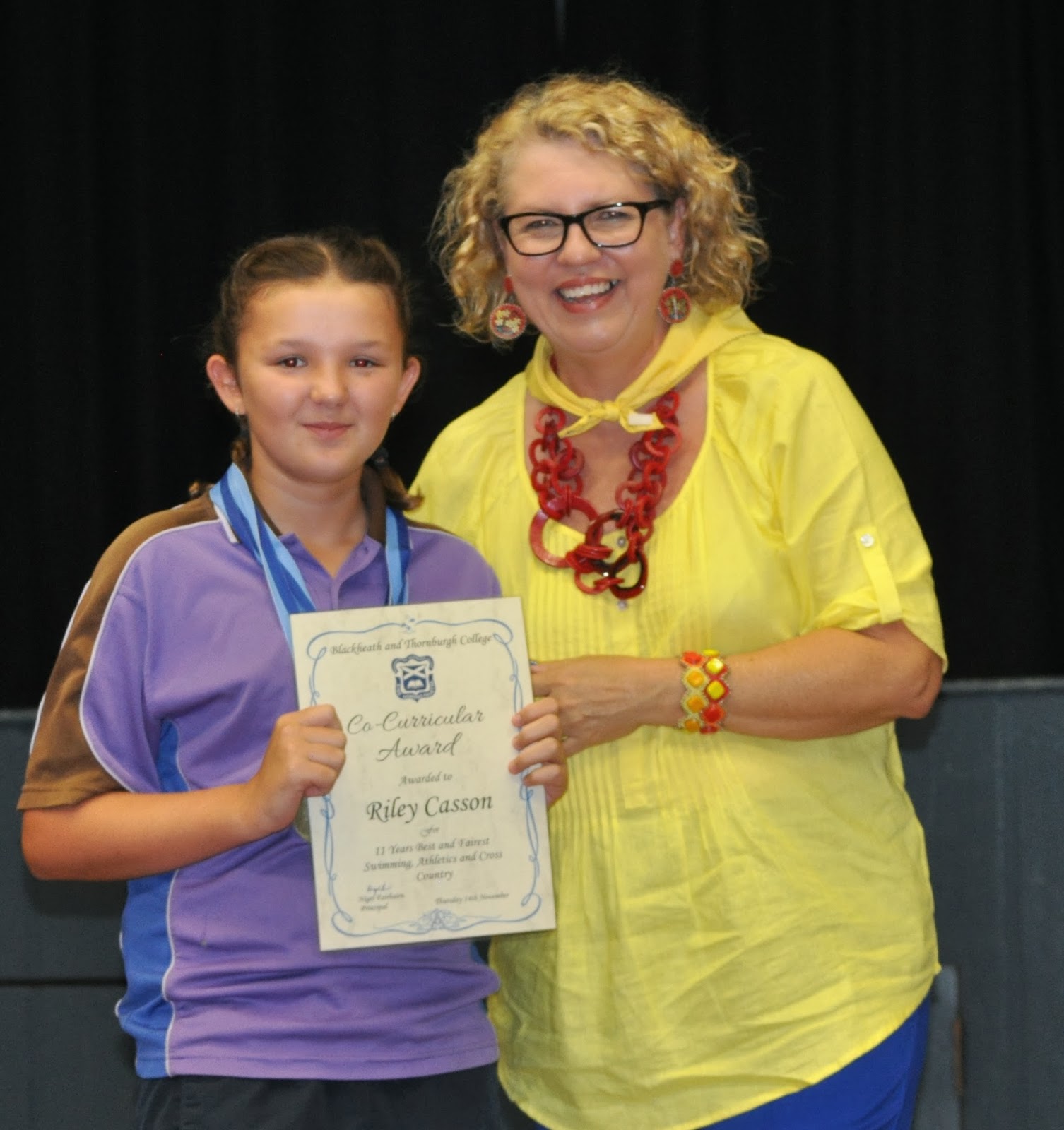 BTC Blog: Co- Curricular Awards and Colours Presentation