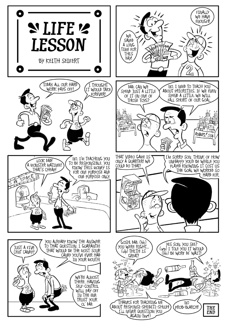 KW Monsters Blog of Evil: LIFE LESSON