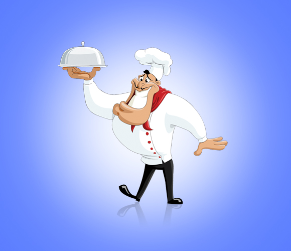 Funny Chef Vector Character | Free Graphic Vector